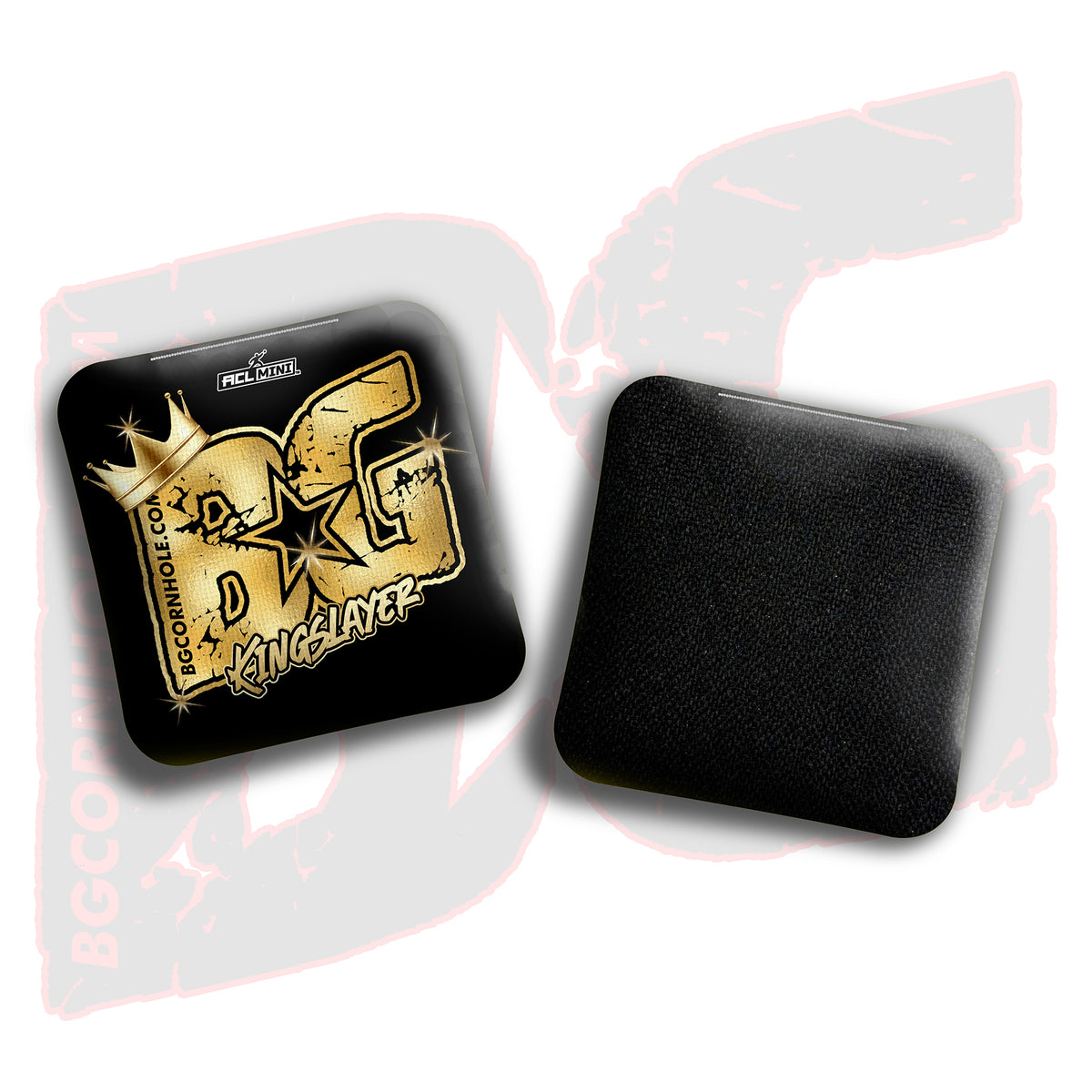 BG Kingslayer 4" Mini Cornhole Bags - “Crown” - Set of 4 Bags – BG Cornhole