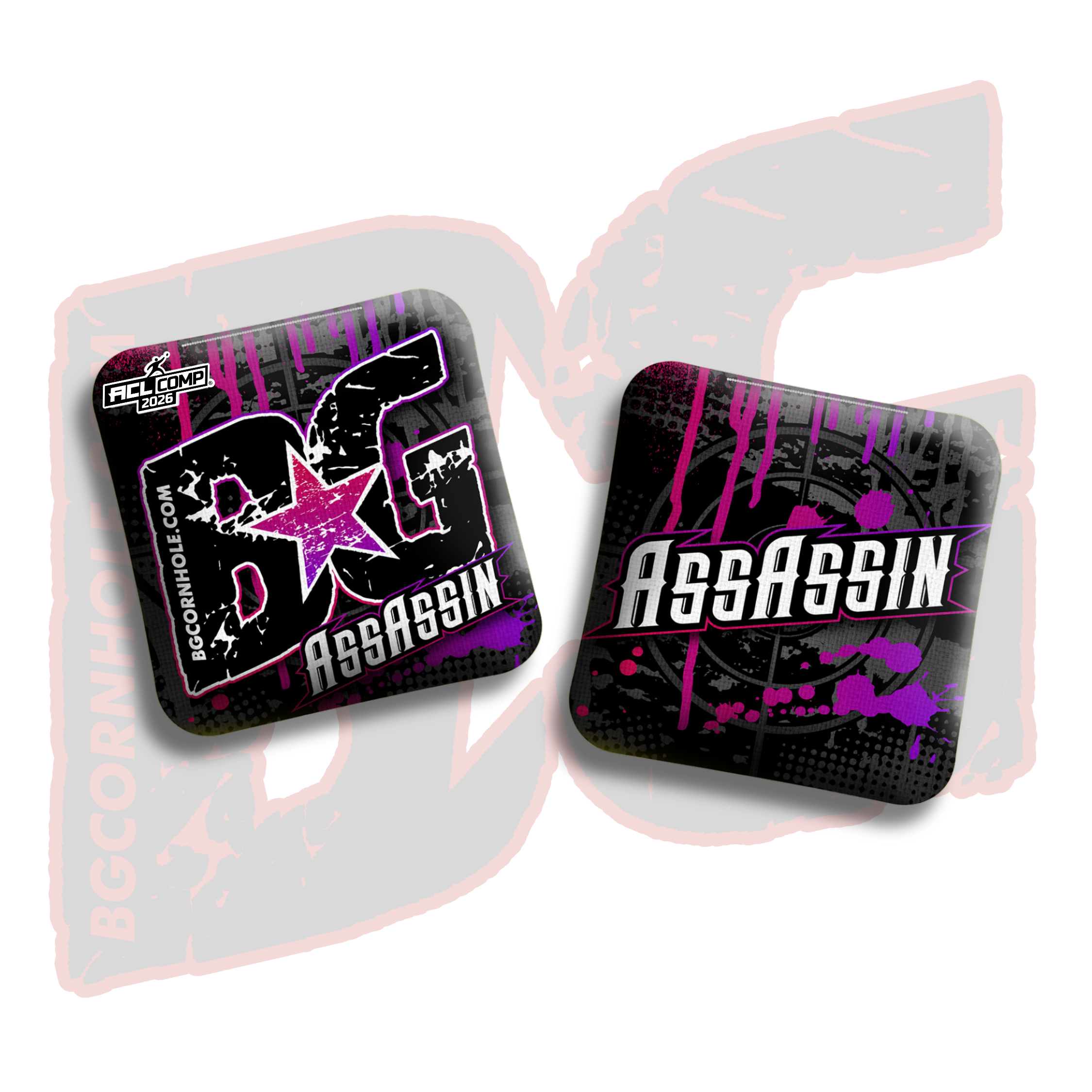 2026 COMP BG Assassin - "Blast" - ACL Comp Stamped Cornhole Bags - SET ...