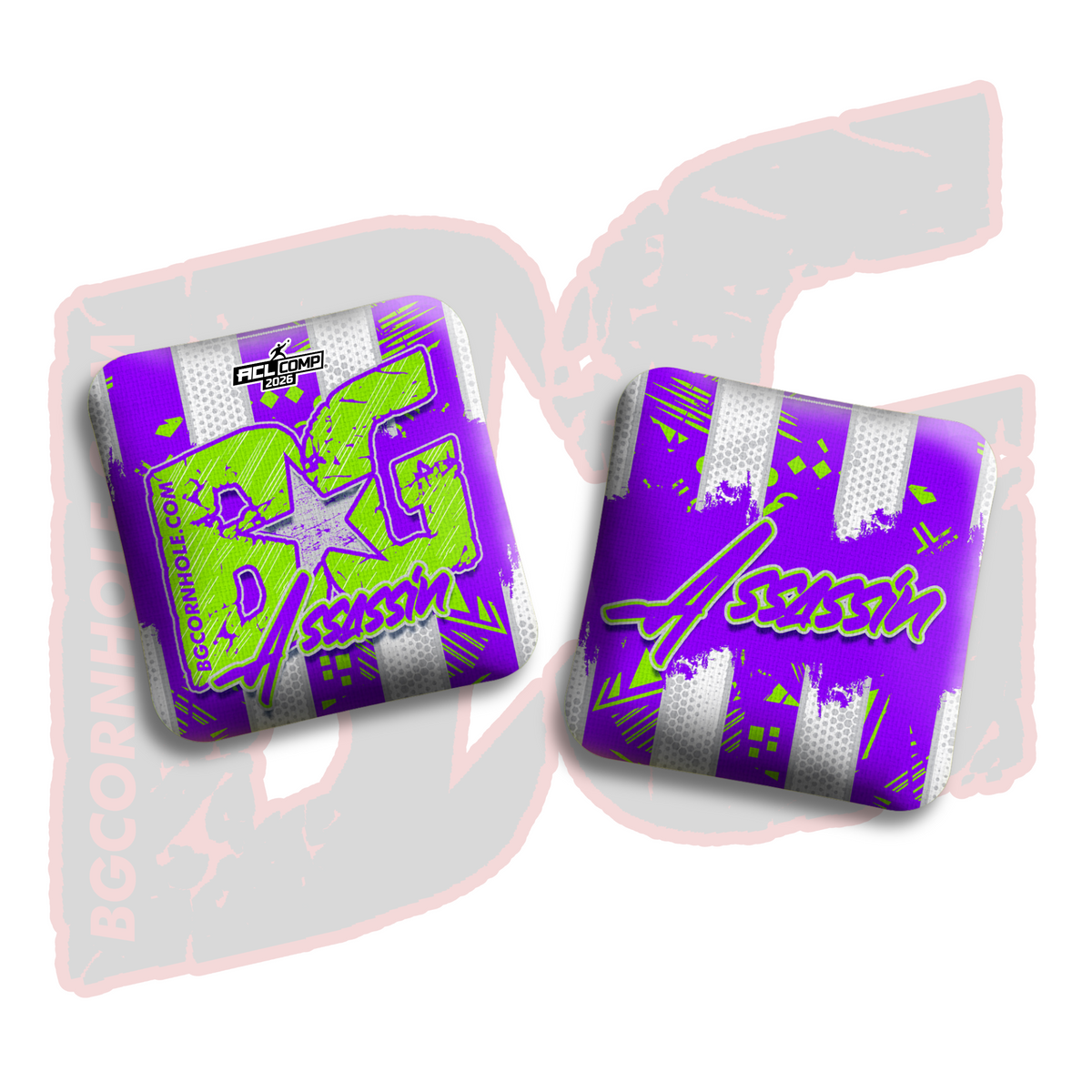 2026 BG Comp Assassin - "Rally Strike" - ACL Comp Stamped Cornhole Bag ...