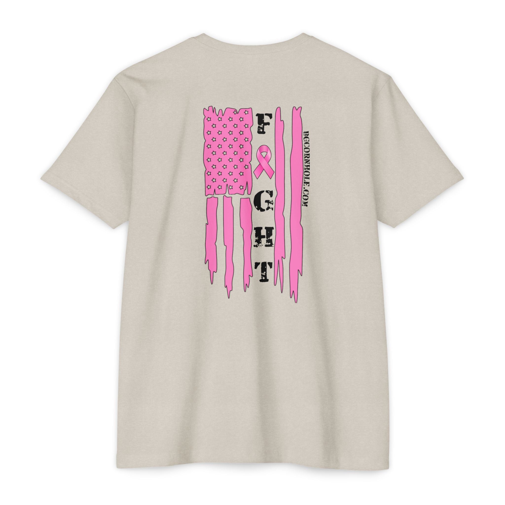 BG Pink Ribbon Unisex T-Shirt - Multiple Colors – BG Cornhole