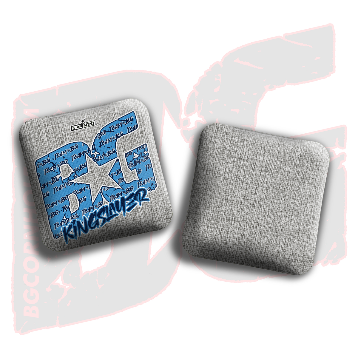 BG Multiple Bag Models - "Blue Logo Colormatch" - 4" ACL Mini Stamped ...